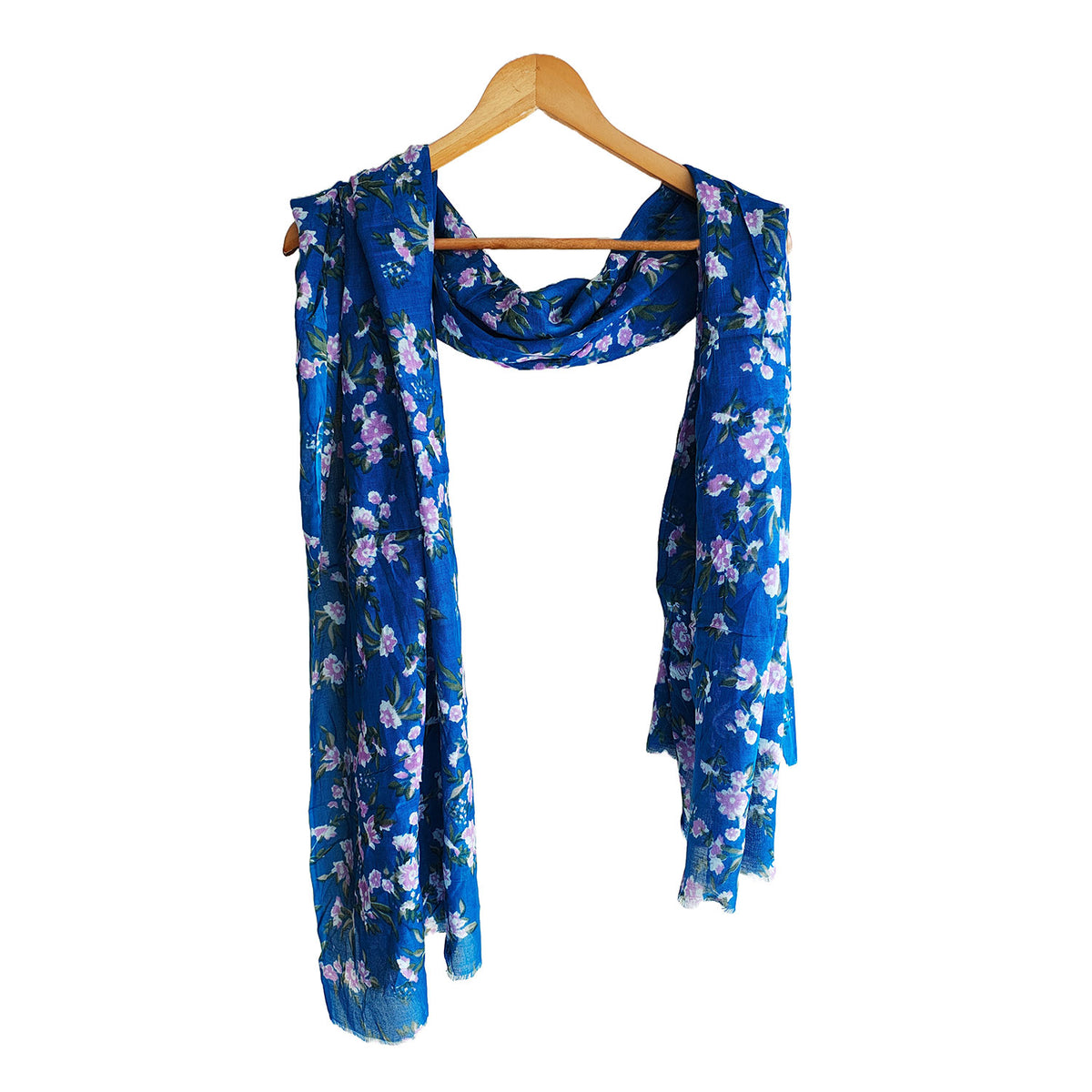 India Scarves Women's Viscose Geoi Design Multicolor Floral Print colo ...