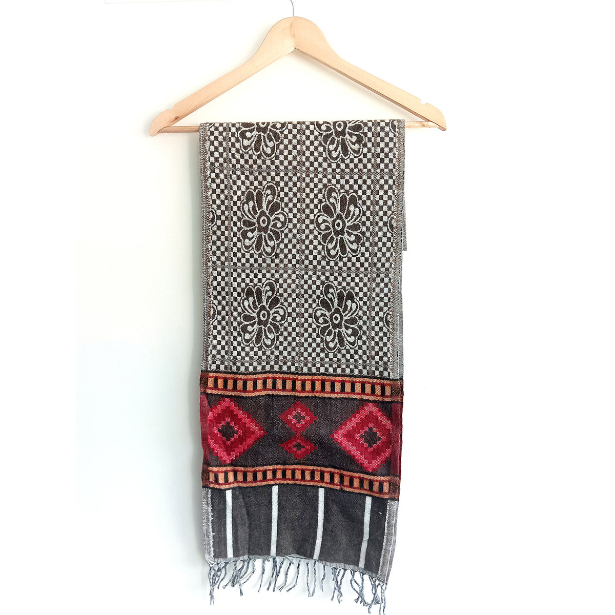 Woolen Design muffler For Men– indiascarves